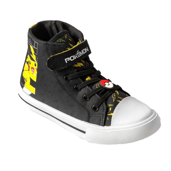 Pokemon | Shoes | Pokemon Boys Pikachu Lace Up Sneakers Black | Poshmark